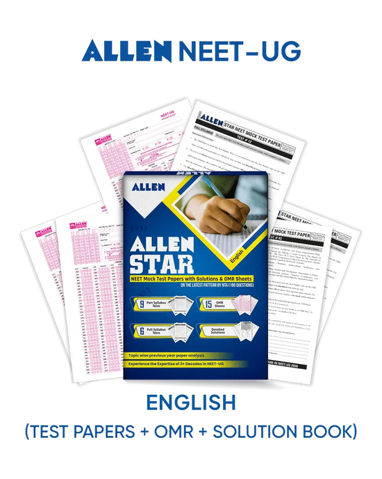 ALLEN STAR Mock Test Papers With Solutions | Target NEET-UG 2026 ...