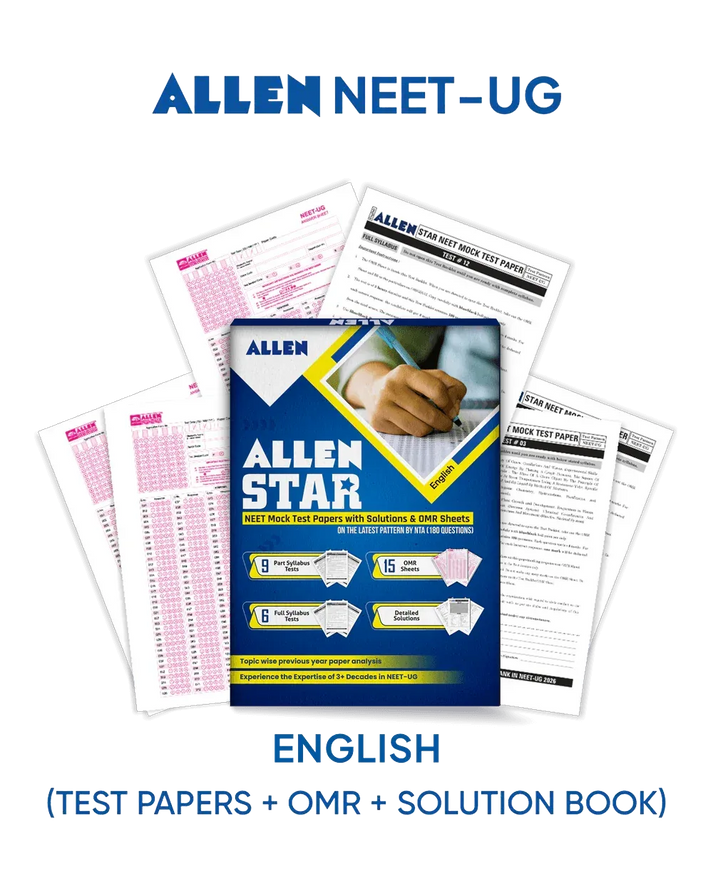 ALLEN STAR Mock Test Papers With Solutions | Target NEET-UG 2026 ...