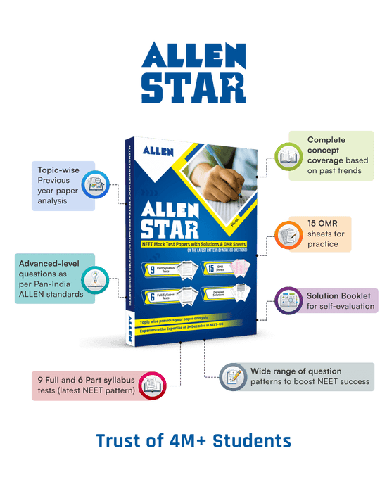 ALLEN STAR Mock Test Papers With Solutions | Target NEET-UG 2026 ...