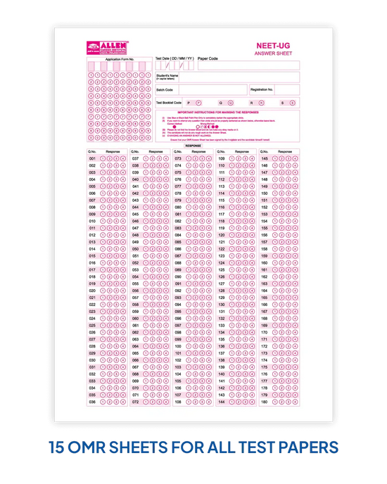 ALLEN STAR Mock Test Papers With Solutions | Target NEET-UG 2026 ...