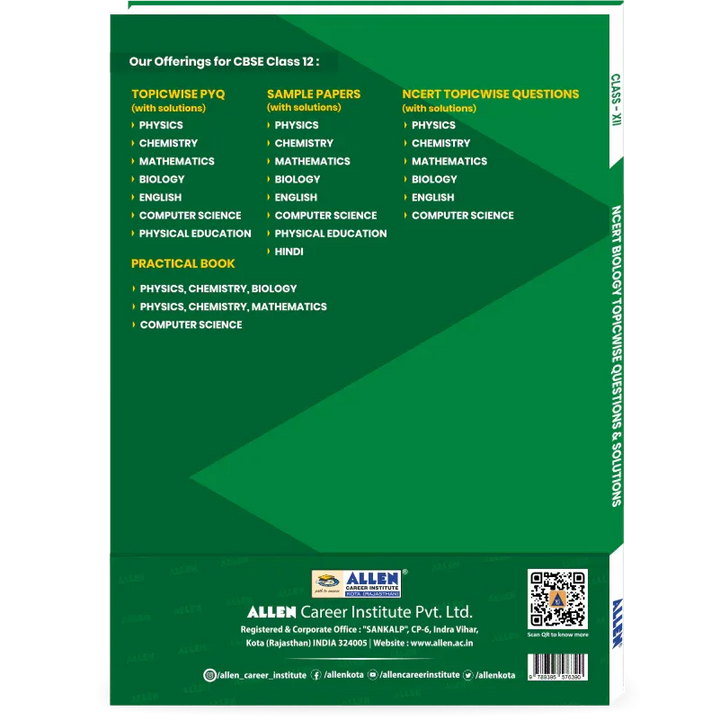 CBSE School Books for Class XII – Allen E-Store