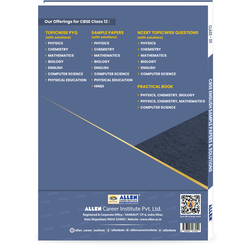 CBSE Class 12 Study Material – Allen E-Store