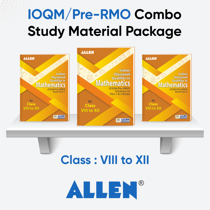 IOQM/Pre-RMO Part 1 & 2 Books with Solutions for Class 8-12 | 3 Book Combo - ALLEN E-Store ...