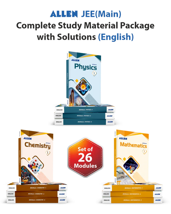 JEE Main Study Material with Solution Complete Package - Set of 26 ...
