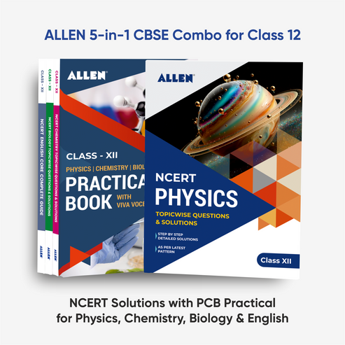 5-in-1 CBSE Combo for CBSE Class 12: NCERT Solutions & Practical Guides ...