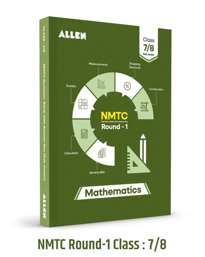 NMTC Olympiad Maths Question Bank with Answer Key for Class 7–8 – ALLEN ...