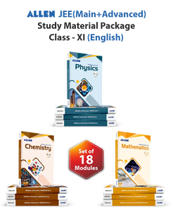 ALLEN 11th JEE MAIN+ADVANCED Study Material Package (Set of 18 Modules ...