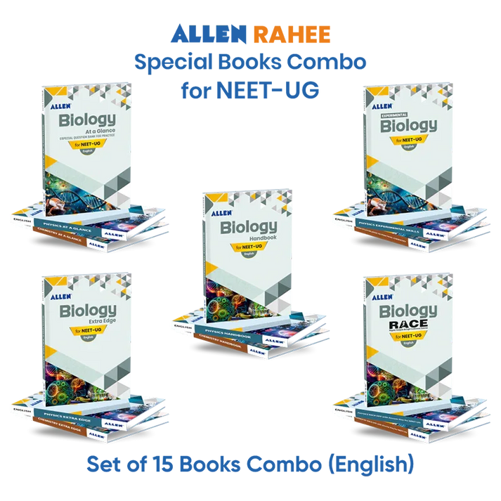 ALLEN Rahee NEET UG Book Combo | RACE, Handbooks, At a Glance and More ...