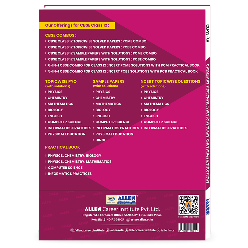 CBSE School Books for Class XII – ALLEN E-Store