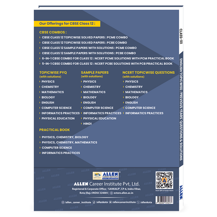 CBSE Class 12 Study Material – tagged "NCERT SOLUTIONS" – Allen E-Store