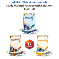 ALLEN 11th JEE MAIN+ADVANCED Study Material Package (Set of 17 Modules ...