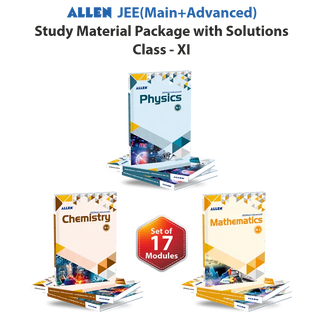 ALLEN 11th JEE MAIN+ADVANCED Study Material Package (Set of 17 Modules ...